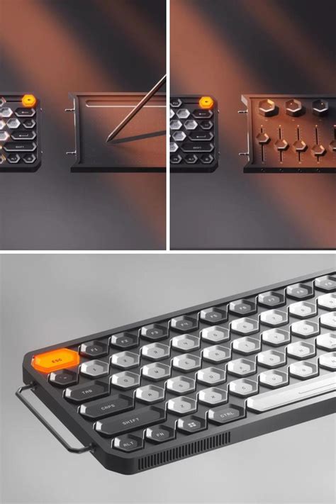 Modular Keyboard Concept With Hexagonal Innovation