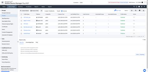Manageengine Mobile Device Manager Plus Msp Software Reviews Demo And Pricing 2024