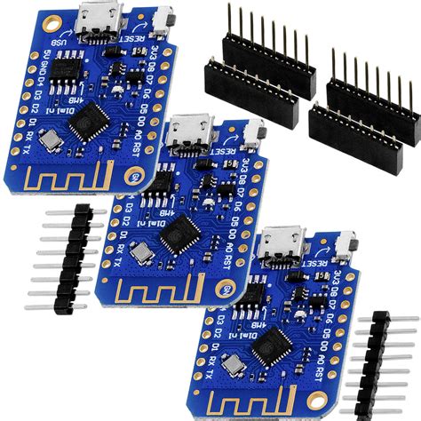 D1 Mini V3 Nodemcu Mit Esp8266 12f Wlan Modul Kompatibel Mit Arduino