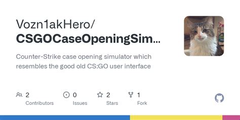 Github Vozn Akhero Csgocaseopeningsimulator Counter Strike Case Opening Simulator Which