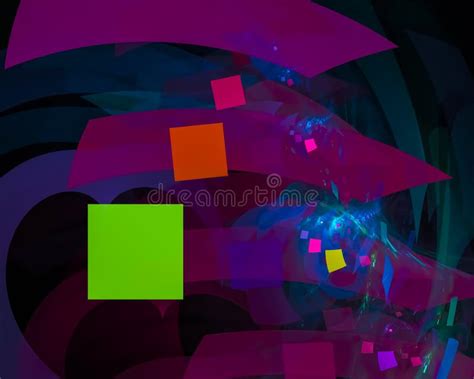 Abstract Digital Fractal Surreal Wallpaperenergy Fantasy Chaos Design Decorative Creative