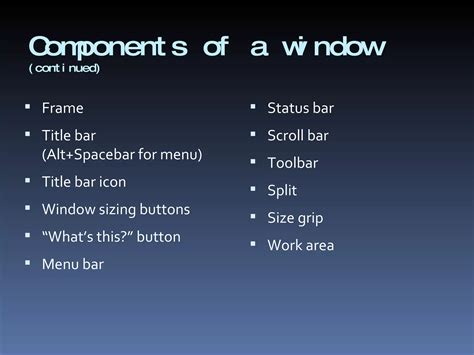 Windows Ppt Operating Systems Computer Software And Applications