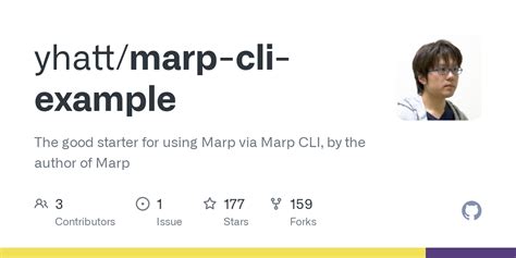Github Yhattmarp Cli Example The Good Starter For Using Marp Via