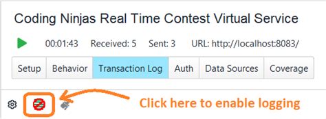 transaction log in readyapi naukri code 360