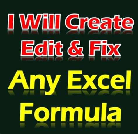 create and fix any excel formula by uppadhyay fiverr