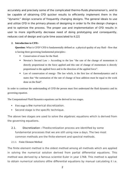cfd in automobile and engine applications an introduction