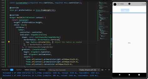 Flutter Using Borders With Tabbar Indicator Phpout