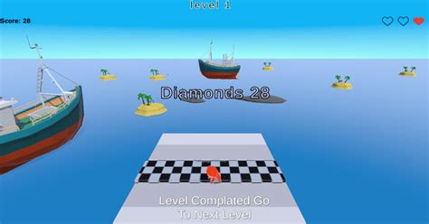 The Island Runner Hyper Casual Game