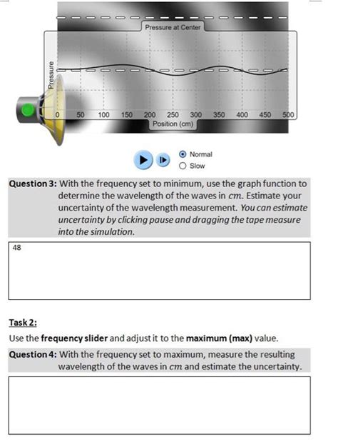 Wave Interference Phet Simulation Click The Speaker
