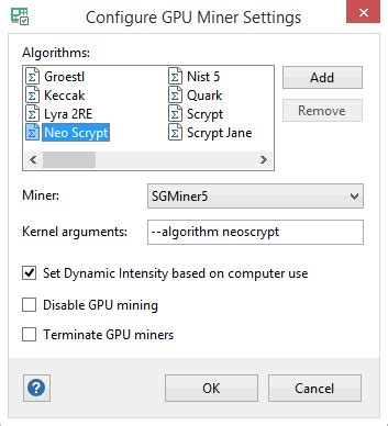 GPU Algorithms Nwoolls MultiMiner Wiki GitHub