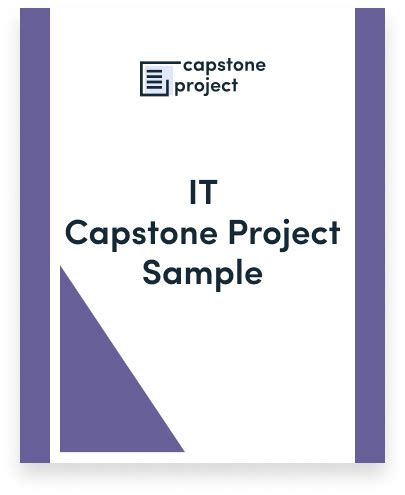 Effective Capstone Project Examples For You To Follow