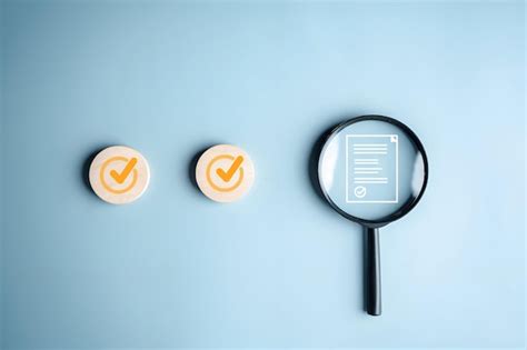 Premium Photo Online Survey And Digital Form Checklist Document