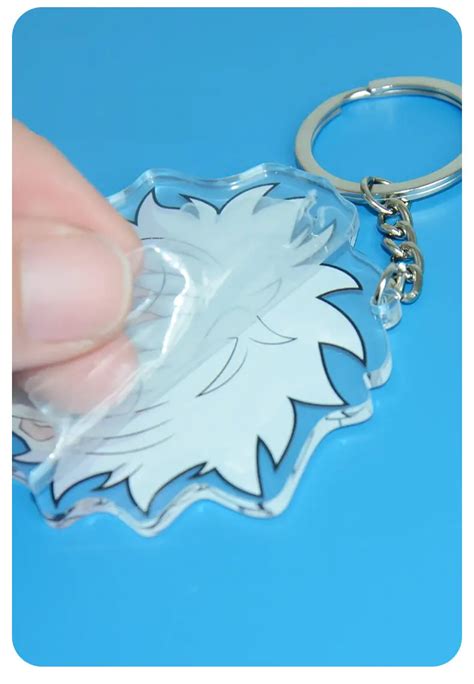 1 قطعة سلسلة مفاتيح بنمط وحيد القرن أكريليك للأطفال على ظهره Temu