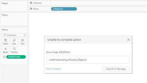 Error Undefined Binding Occurs When Trying To Regenerate Extract With