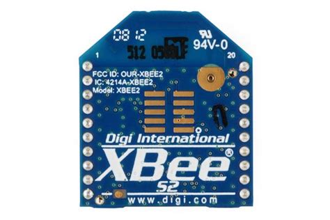 xbee 2mw pcb antenna series 2 zigbee mesh kd robot kit