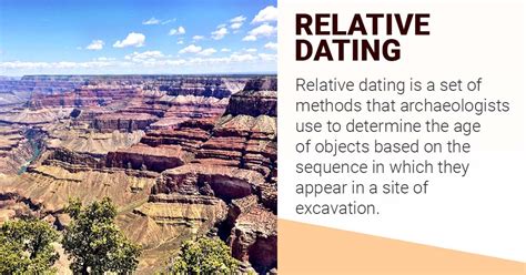 relative dating in archaeology and anthropology anthroholic