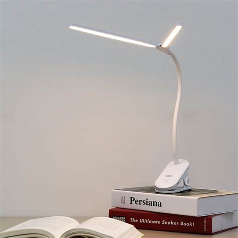 레토지엠에스 무선 집게 듀얼 Led 책상 스탠드 독서등 위시버킷