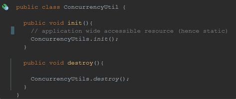Java Initialization And Release Of Global Resources With Spring