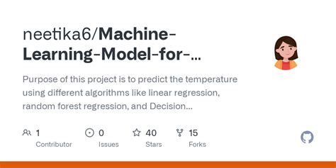 Machine Learning Model For Weather Forecastingforecastipynb At Main