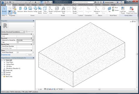 Stepped Reinforced Concrete Foundations In Revit Shannon Smith LLC