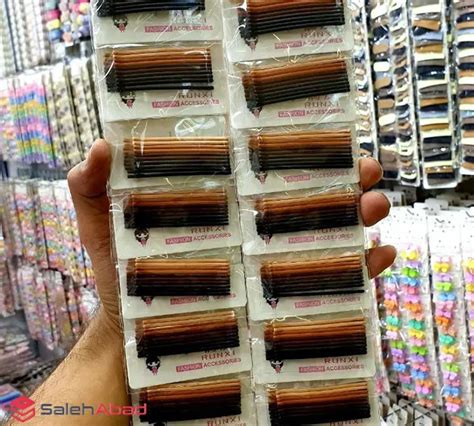 فروش عمده سنجاق مو فلزی رنگی بازار عمده فروشی آنلاین صالح آباد تهران