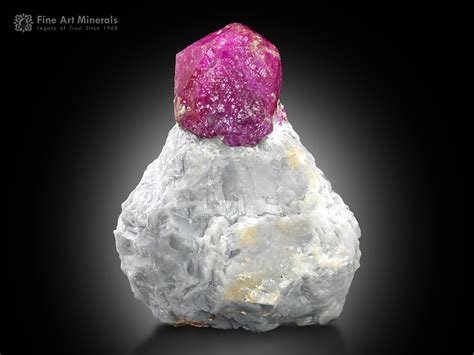 Ruby On Matrix From Hunza Valley Pakistan Fine Art Minerals