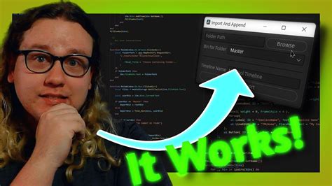 Bulk Add A Folder Of Clips Into Davinci Resolve With Scripting Finish Your First Script For
