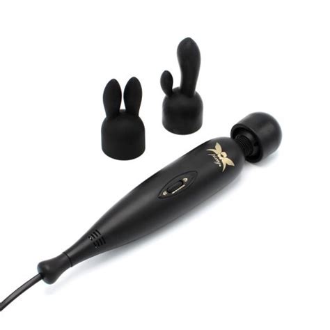 Pixey Turbo Wand Special Black Edition With 2 Attachments Sex Toys And Adult Novelties Iafd