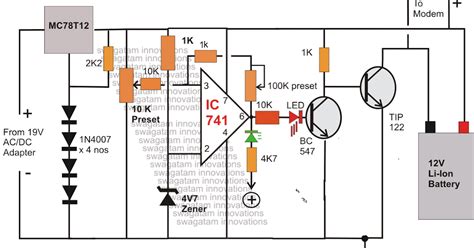 Automatic Micro Ups Circuit Circuit Diagram Centre