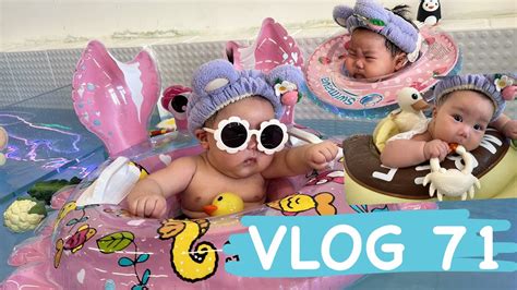육아vlog 3개월 아기 첫 아기수영장 키즈카페 방문기🧸 일산 물노리베이비 낮잠 시간 못 맞춰서 눈물로 끝나버린 수영 💦 서울 근교 아기와 가볼만한 곳 추천