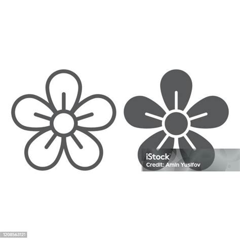 꽃 라인과 문양 아이콘 부활절과 여름 꽃 기호 벡터 그래픽 흰색 배경에 선형 패턴 Eps 10 10에 대한 스톡 벡터 아트 및 기타 이미지 Istock