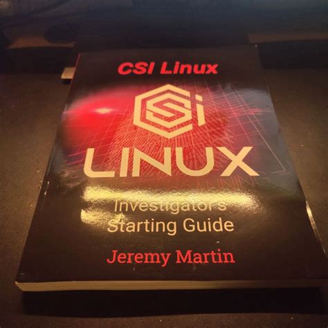 Jorge Diaz On Linkedin Llegó Hoy Csi Linux Jeremy Martin