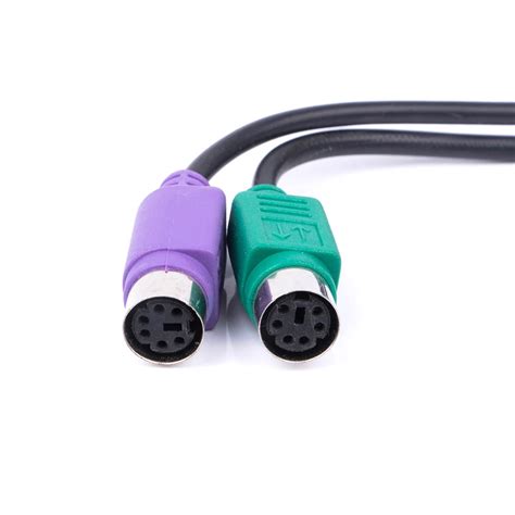 Usb To Ps Cable Male To Female Ps Adapter Converter Extension Cable For Keyboard Mouse