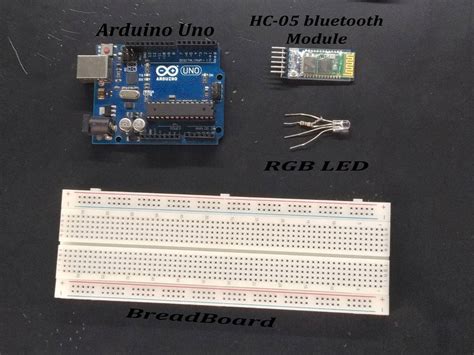 Rgb Led Control Using Bluetooth Earth Bondhon