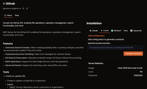 smithery ai mcp server registry discussions cursor community forum