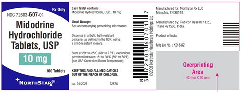 Midodrine Hydrochloride Tablets Usp Midodrine Hydrochloride Tablets