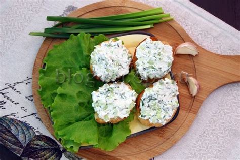 Бутерброды с творожным сыром и разными начинками