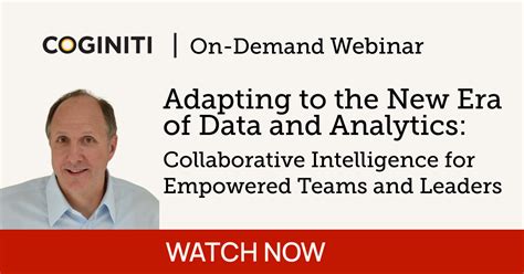 Adapting To The New Era Of Data And Analytics Collaborative