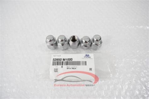 Genuine Hyundai 2002-2017 Wheel Lug Nut 5 x 52950M1000 OEM | eBay