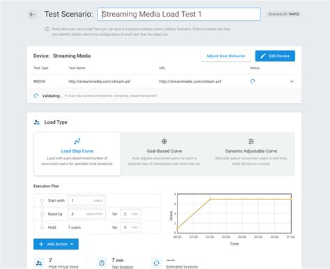 how to load testing streaming media servers scripts and more loadview