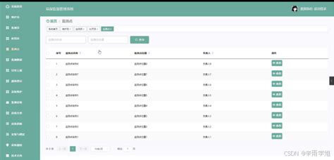 计算机毕业设计springboot环保监督管理系统 基于spring boot的生态环境监管信息化平台 spring boot驱动的绿色生态