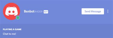discord chatbot in python