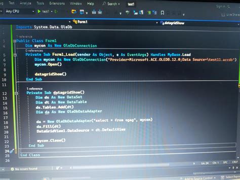Can Anyone Help With This My Data Wont Show Up In Datagrid Rvisualbasic
