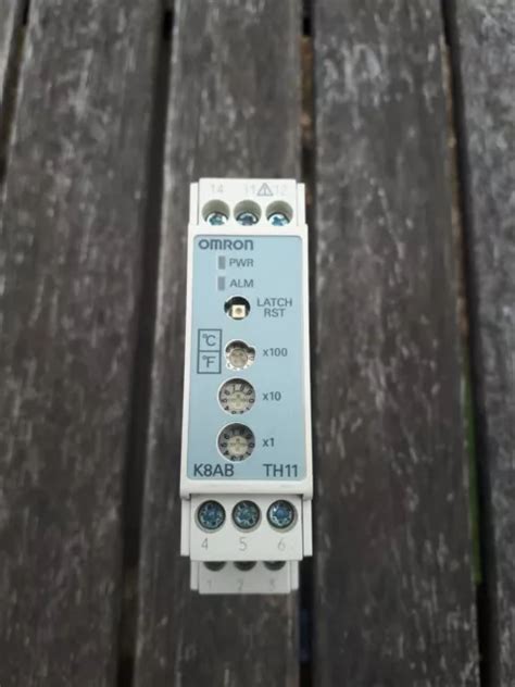 Omron Temperature Monitoring Relay With Spdt Contacts 100 To 240 V Ac Omron Temperature Monitoring Relay With Spdt Contacts 100 To 240 V Ac
