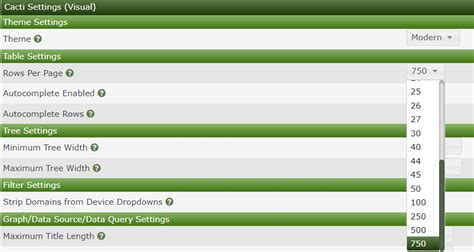 Ensure The Rows Per Page Option Shows Limitations Set By Configuration