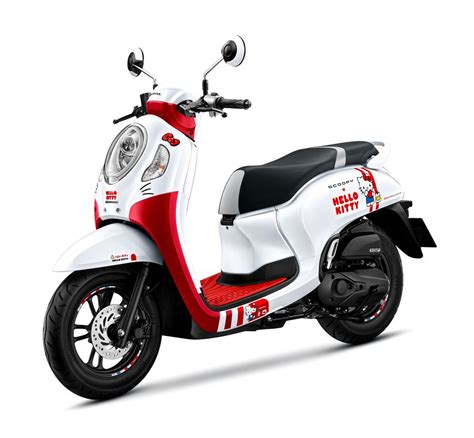 Honda Scoopy Hello Kitty Limited Edition มี 2 000 คัน เท่านั้น Autoliketv