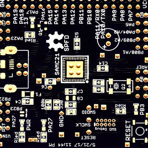 Atmel SAMC Breakout Hackaday Io