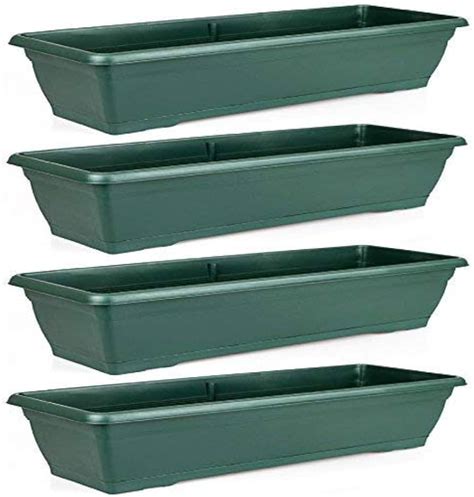 Large Plastic Water Trough Planters Plastic Garden Trough Planters In