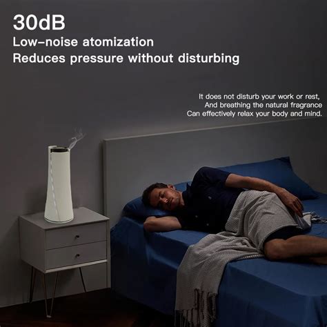 Aroma Tunnel 100ml 1100sqft Waterless Essential Oil L Diffuser Smart Wifi Essential Oil Diffuser