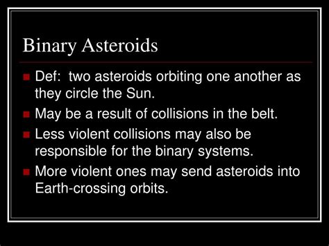 Ppt Asteroids Powerpoint Presentation Free Download Id6851672